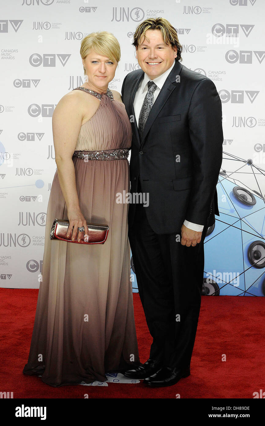 Danny Parenteau 2012 JUNO Awards arrival at Scotiabank Place Ottawa ...