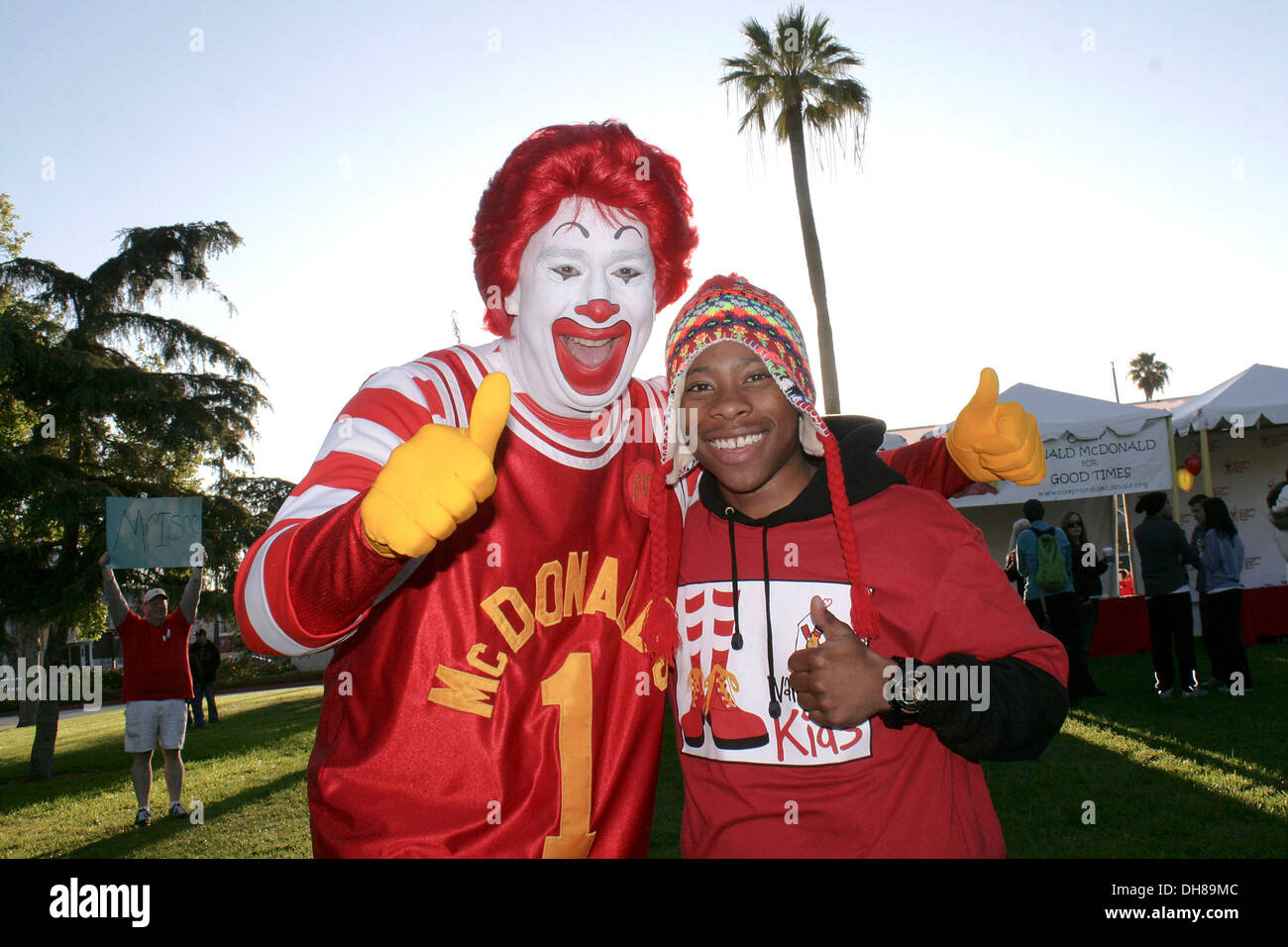 Carlon Jeffery at 2012 Ronald McDonald House Walk for Kids 5K Walk Los ...
