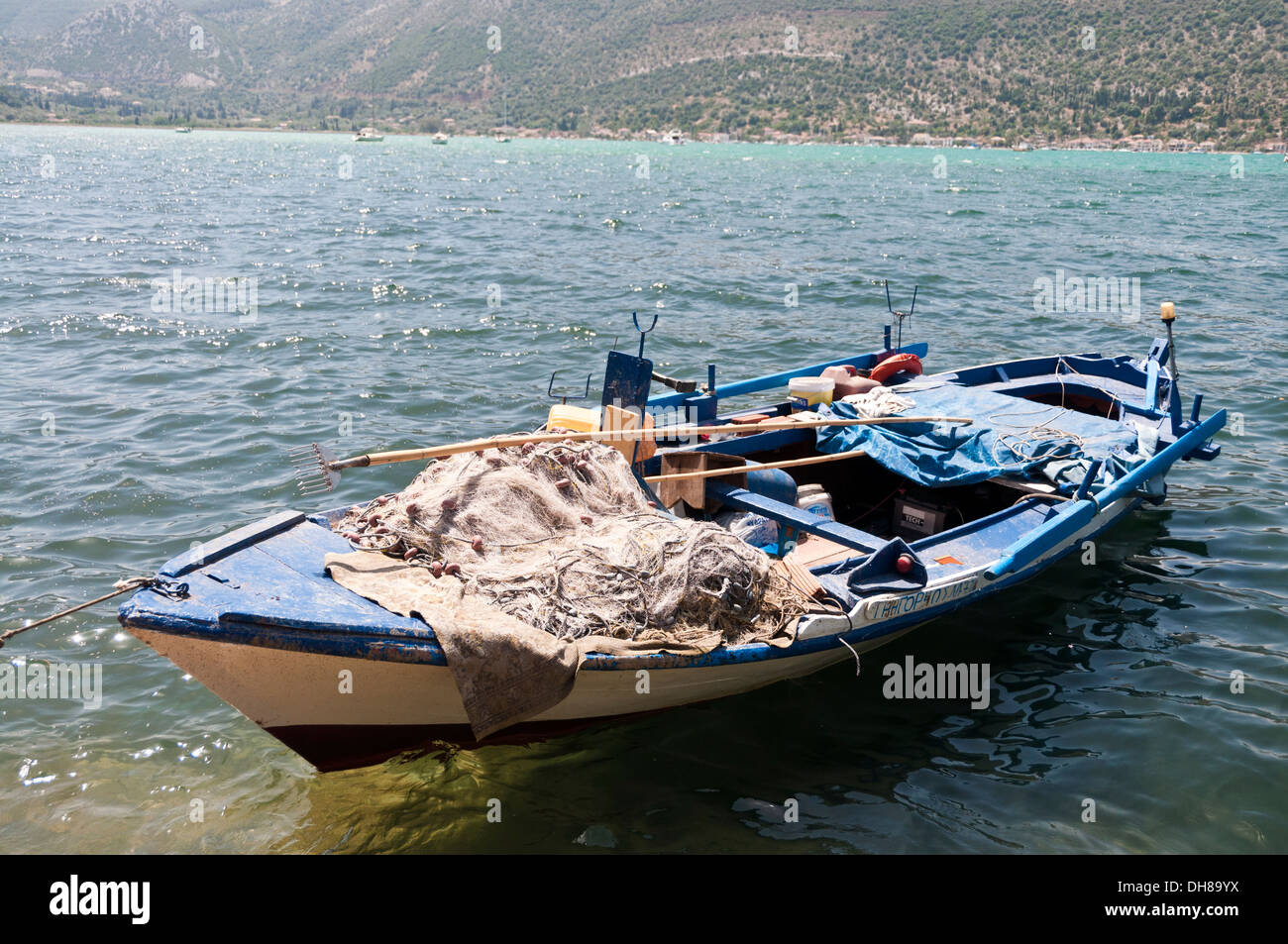 The greek village of Geni on the island of Lefkada Stock Photo - Alamy
