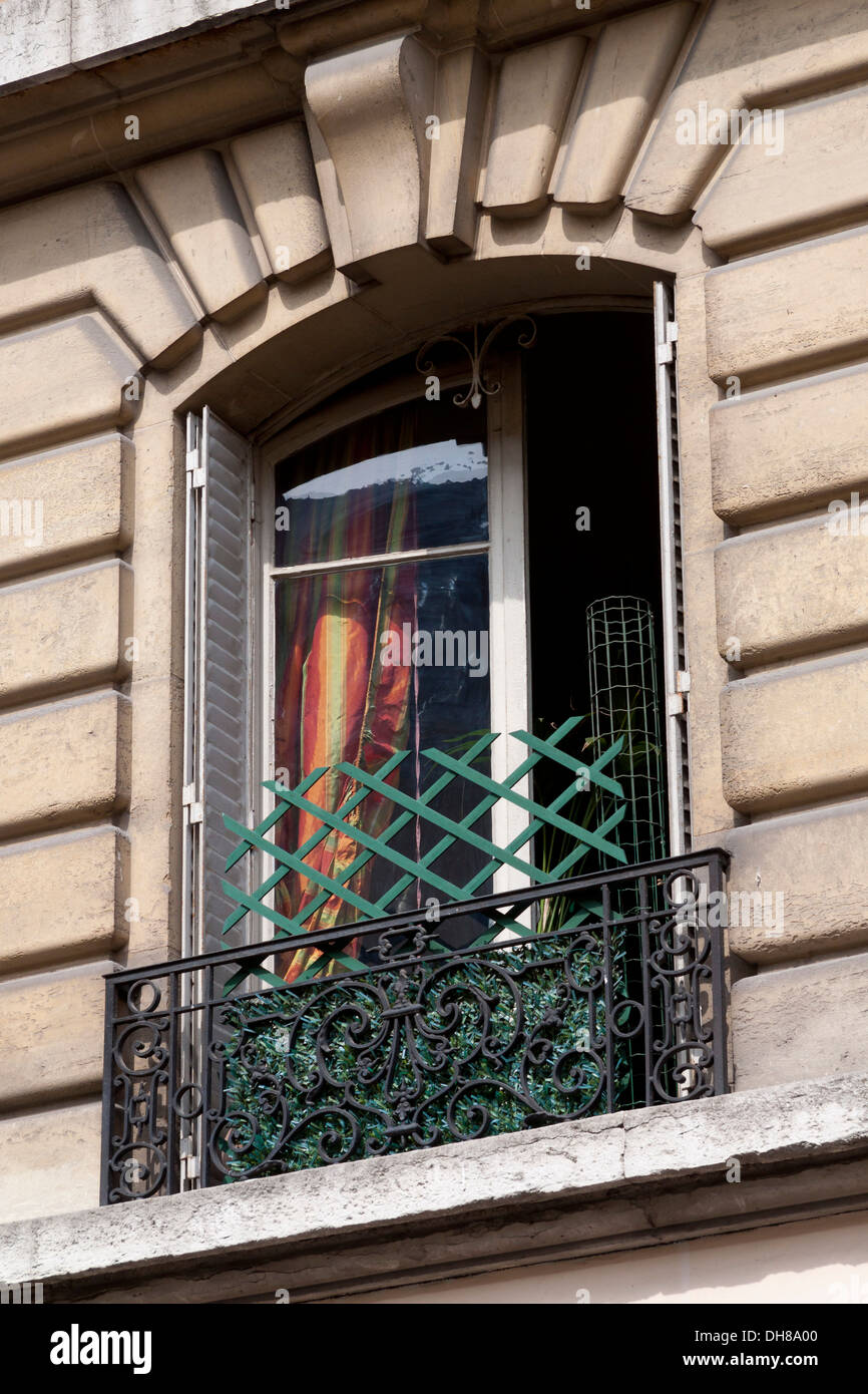 Window in Paris, France Stock Photo - Alamy