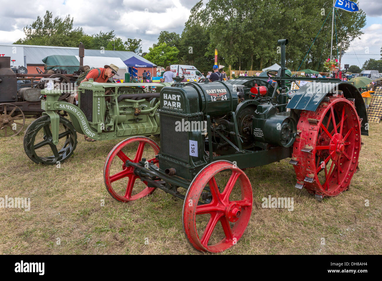 1929 Hart-Parr 12-24 tractor on display at the Starting Handle Club ...