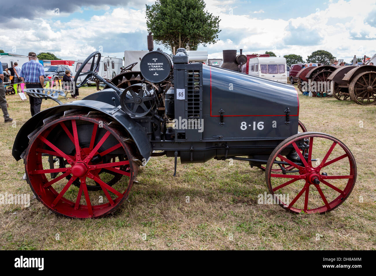 1919 International Junior 8-16 Tractor at the Starting Handle Club ...