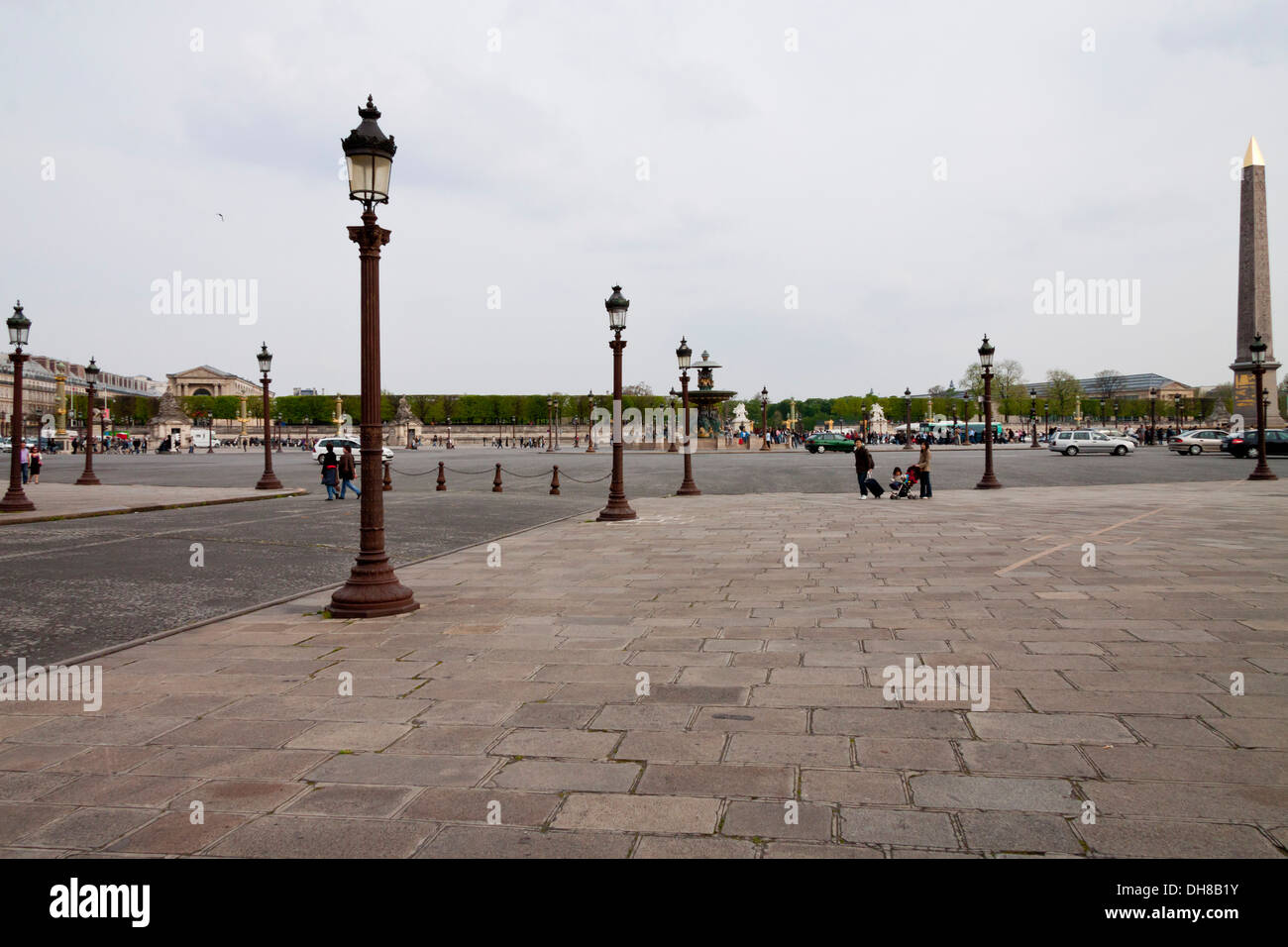 View over the Place de la Concorde in Paris, France Stock Photo - Alamy
