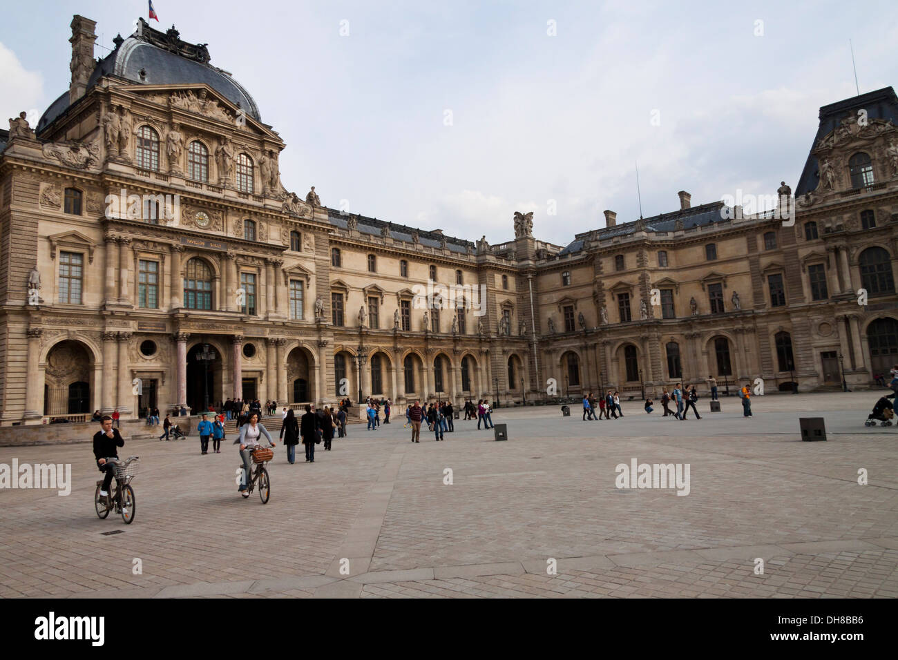 Exterior Facade of the Louvre Museum in Paris, France Stock Photo - Alamy
