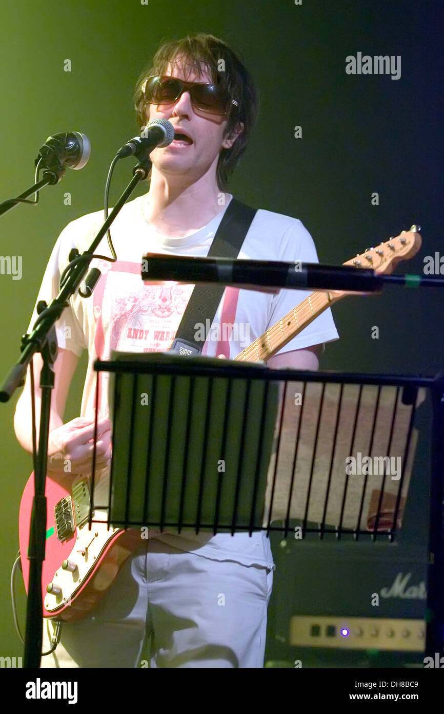 Jason Pierce of Spiritualized performig live at O2 ABC Glasgow Scotland ...