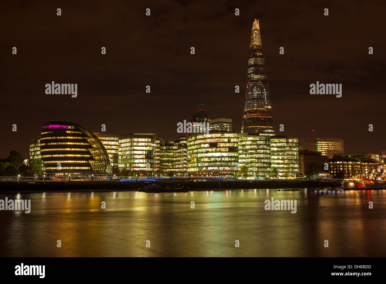 The Shard at Night Stock Photo - Alamy