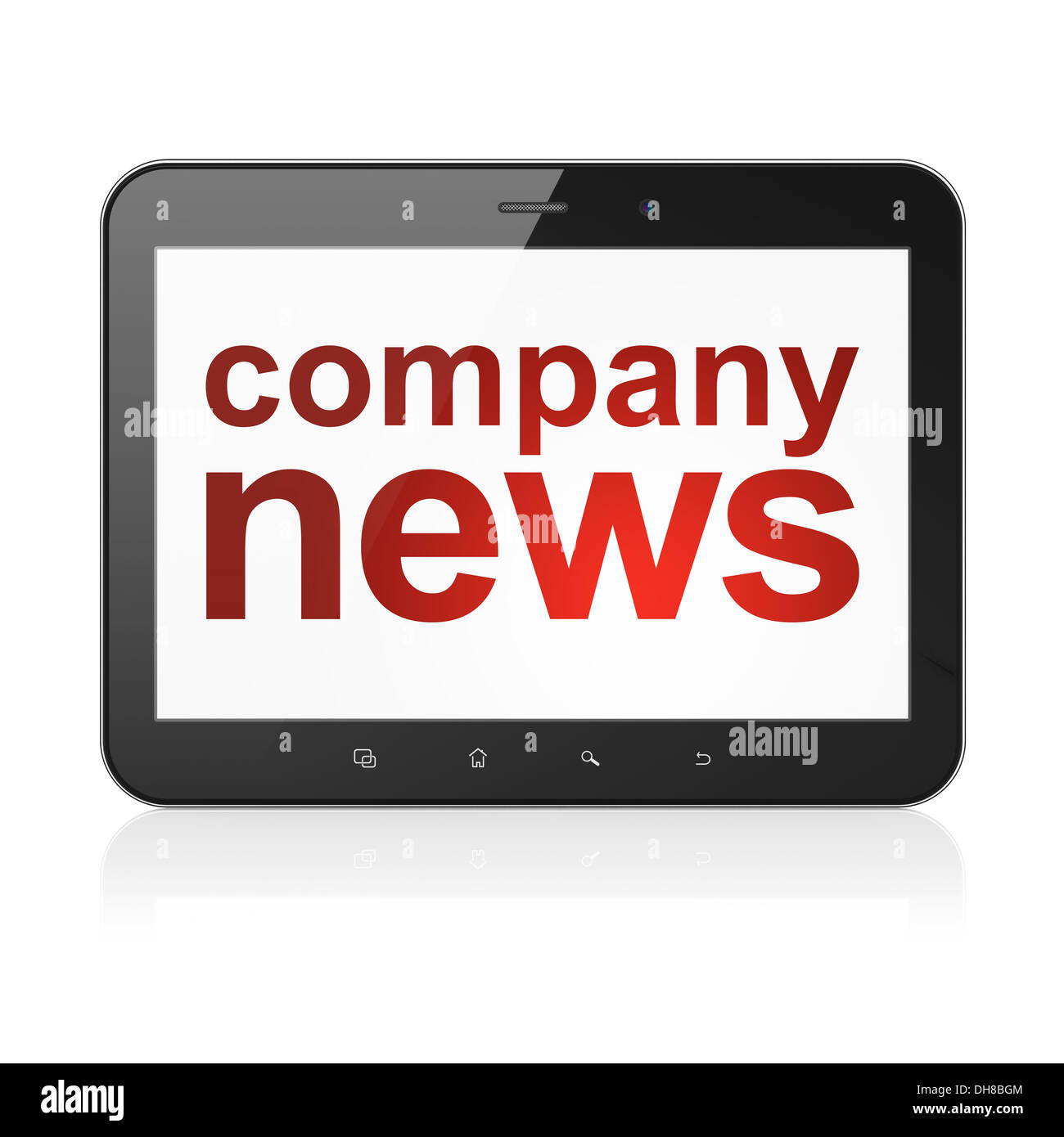 Digital magazine tablet Cut Out Stock Images & Pictures - Alamy