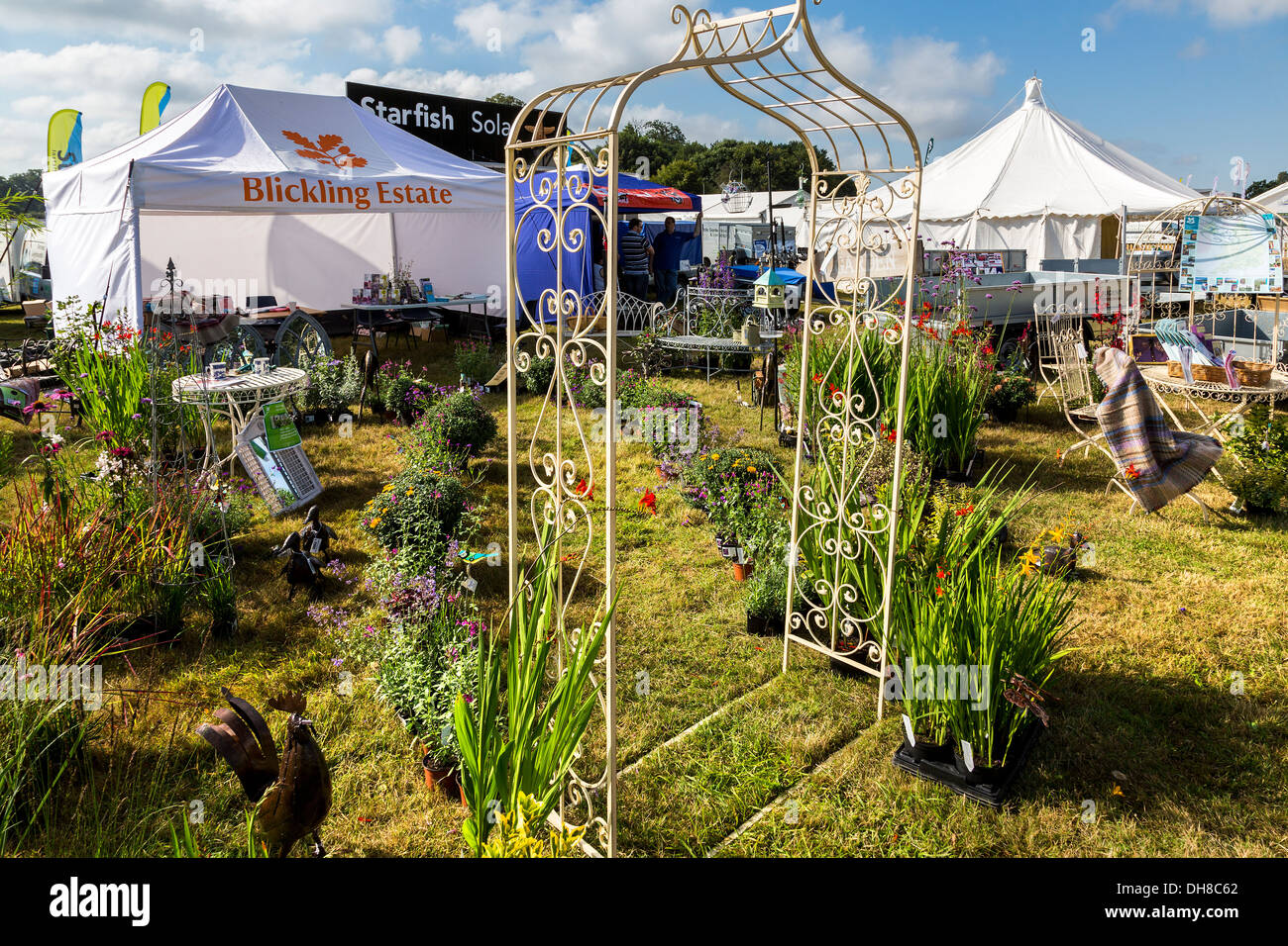 The National Trust display at the Aylsham Agricultural Show, Norfolk ...
