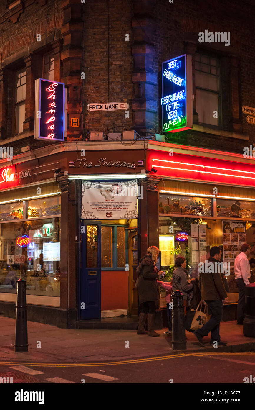 Curry house brick lane hi-res stock photography and images - Alamy