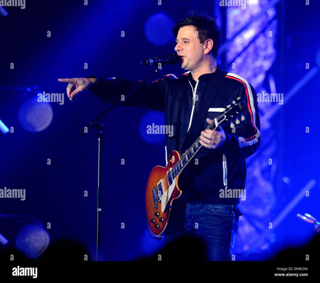 Greig Nori performs on stage with Sheepdog at 12th Annual Indies Awards ...