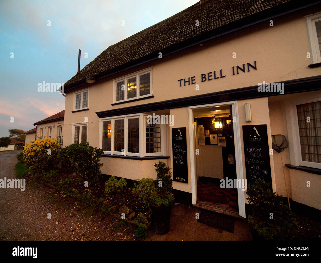 The Bell Inn public house in Walberswick Stock Photo - Alamy