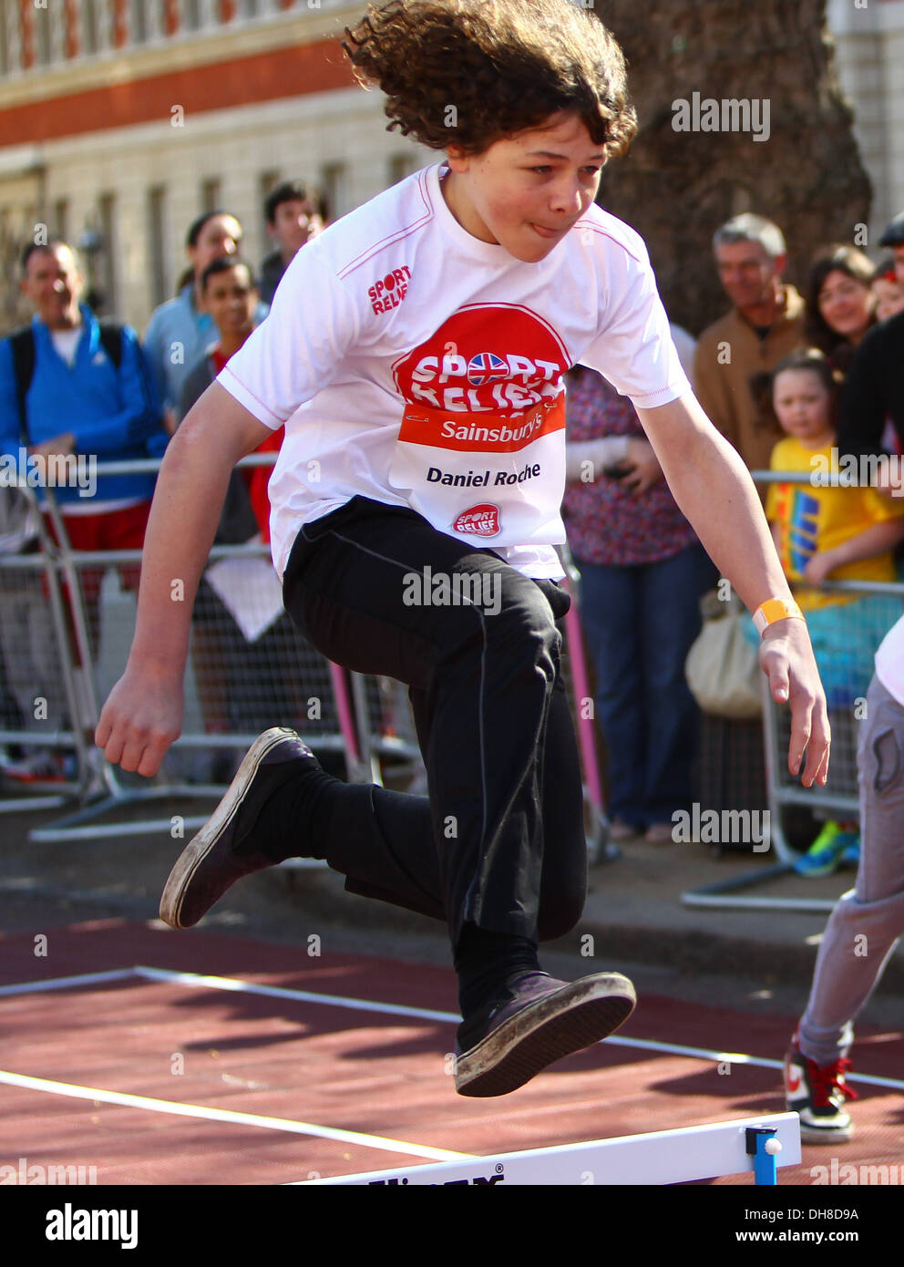 Daniel Roche Sainsbury's Sport Relief Mile 2012 - London London ...