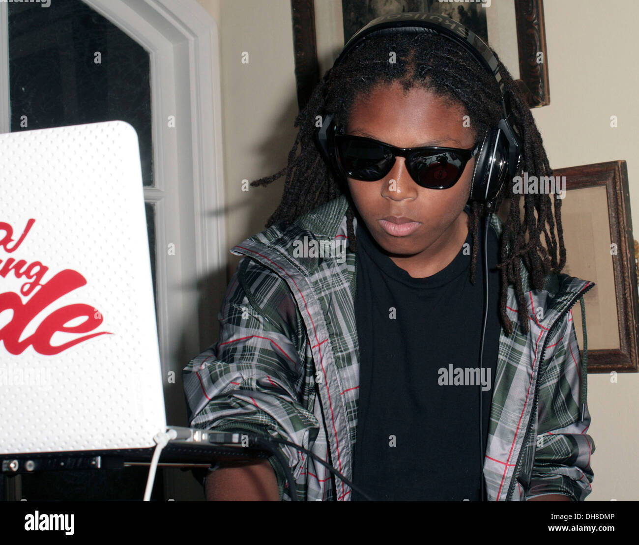 DJ Young Slade at Disney star Chelsey Bryson of 'Just Kickin' It ...