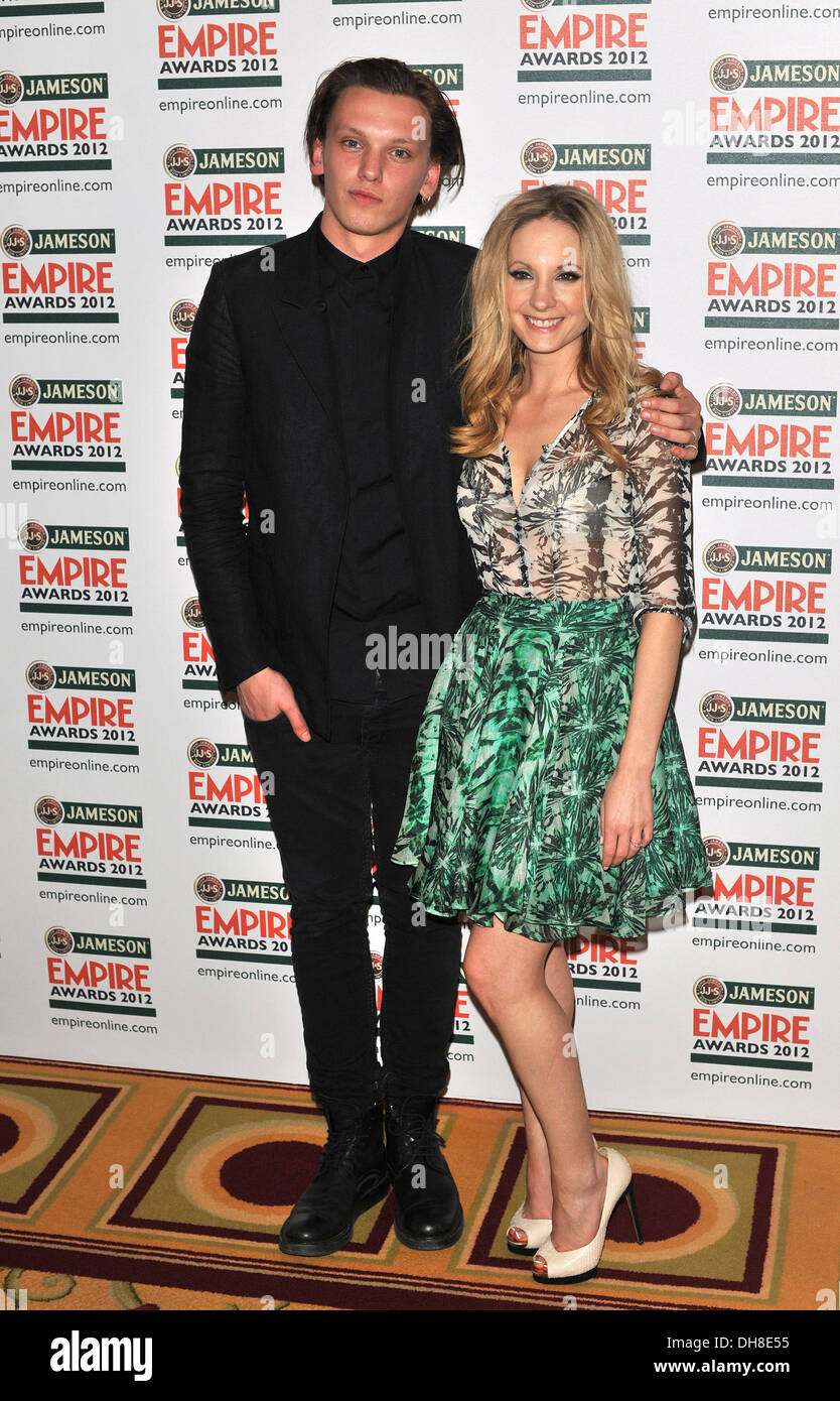Jamie Campbell Bower and Joanne Froggatt 2012 Jameson Empire Awards ...