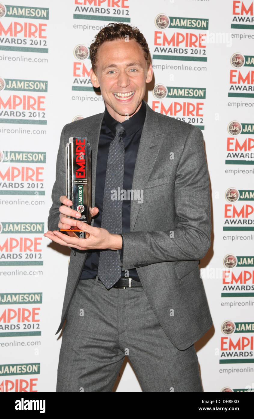 Tom hiddleston best male newcomer hi-res stock photography and images ...