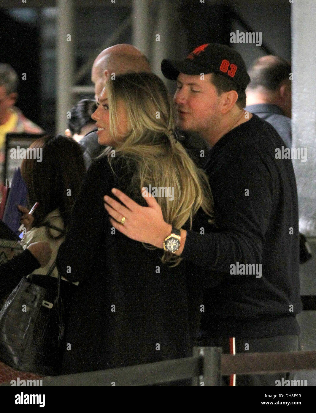 Petra Ecclestone and James Stunt at LAX airport Los Angeles, California ...