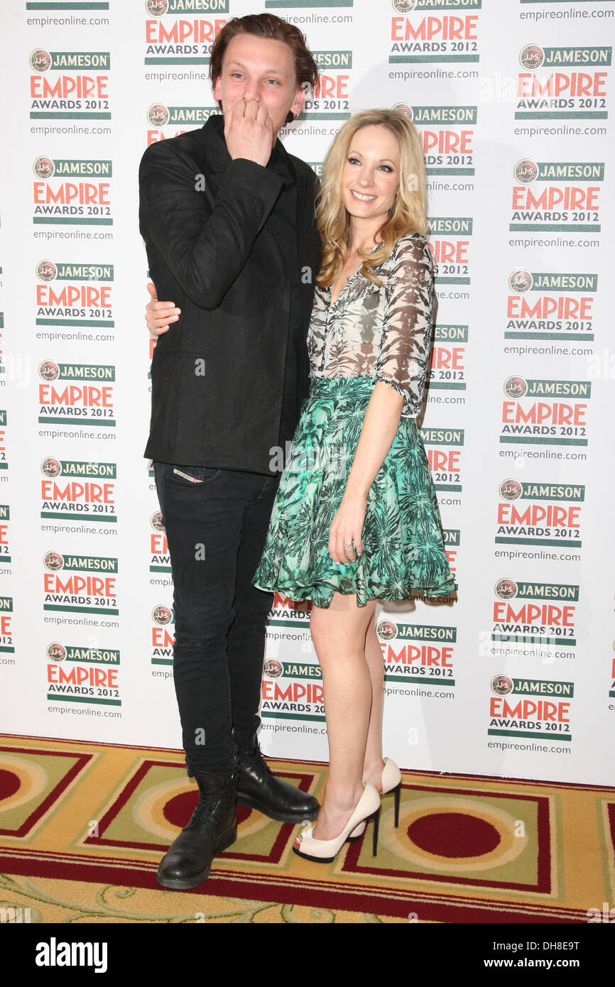 Jamie Campbell Bower and Joanne Froggatt Empire Film Awards 2012- Press ...