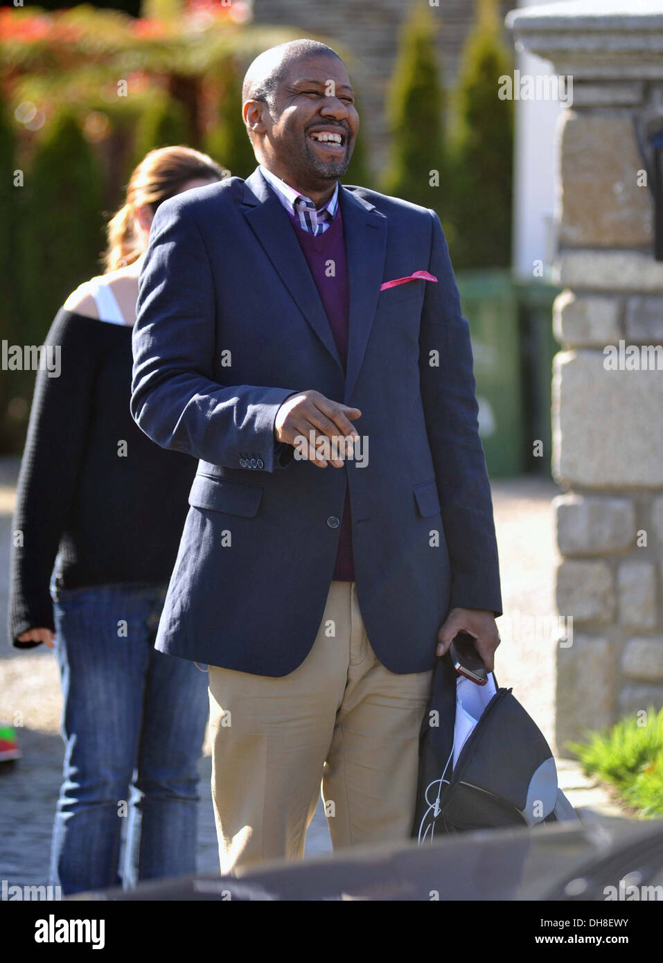 Brian Bovell (Tom) Day one of filming on a new ITV psychological ...