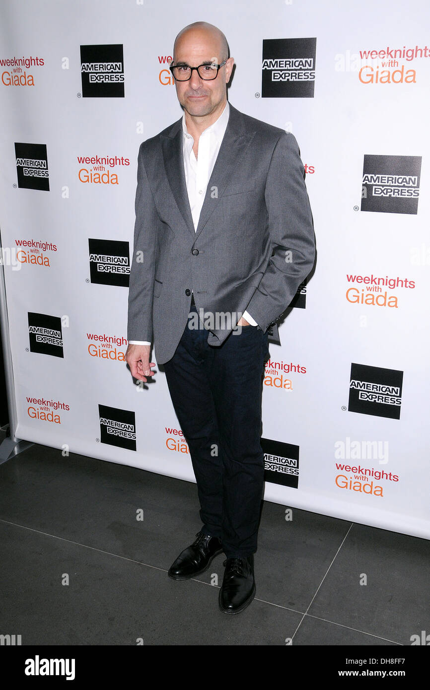 Stanley Tucci at ''Weeknights with Giada' book launch party New York ...