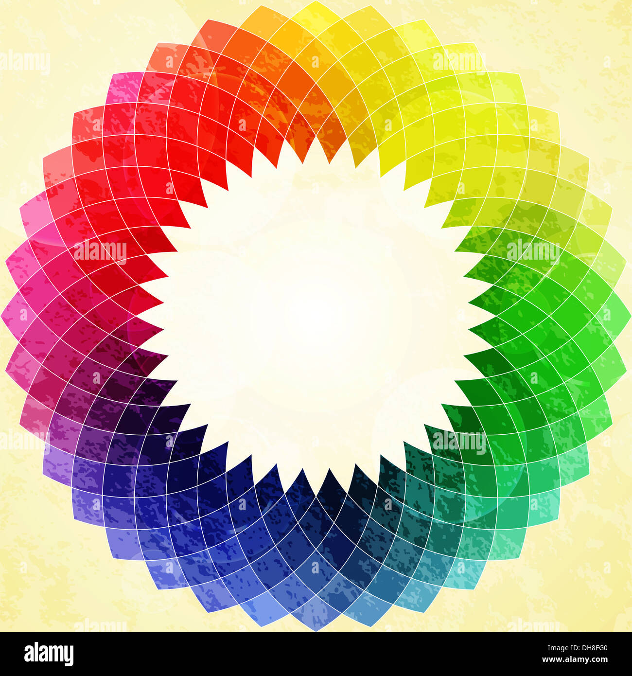 Mosaic circle hi-res stock photography and images - Alamy