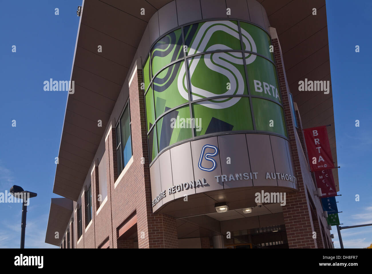 BRTA intermodal center station is pictured in Pittsfield, Massachusetts ...