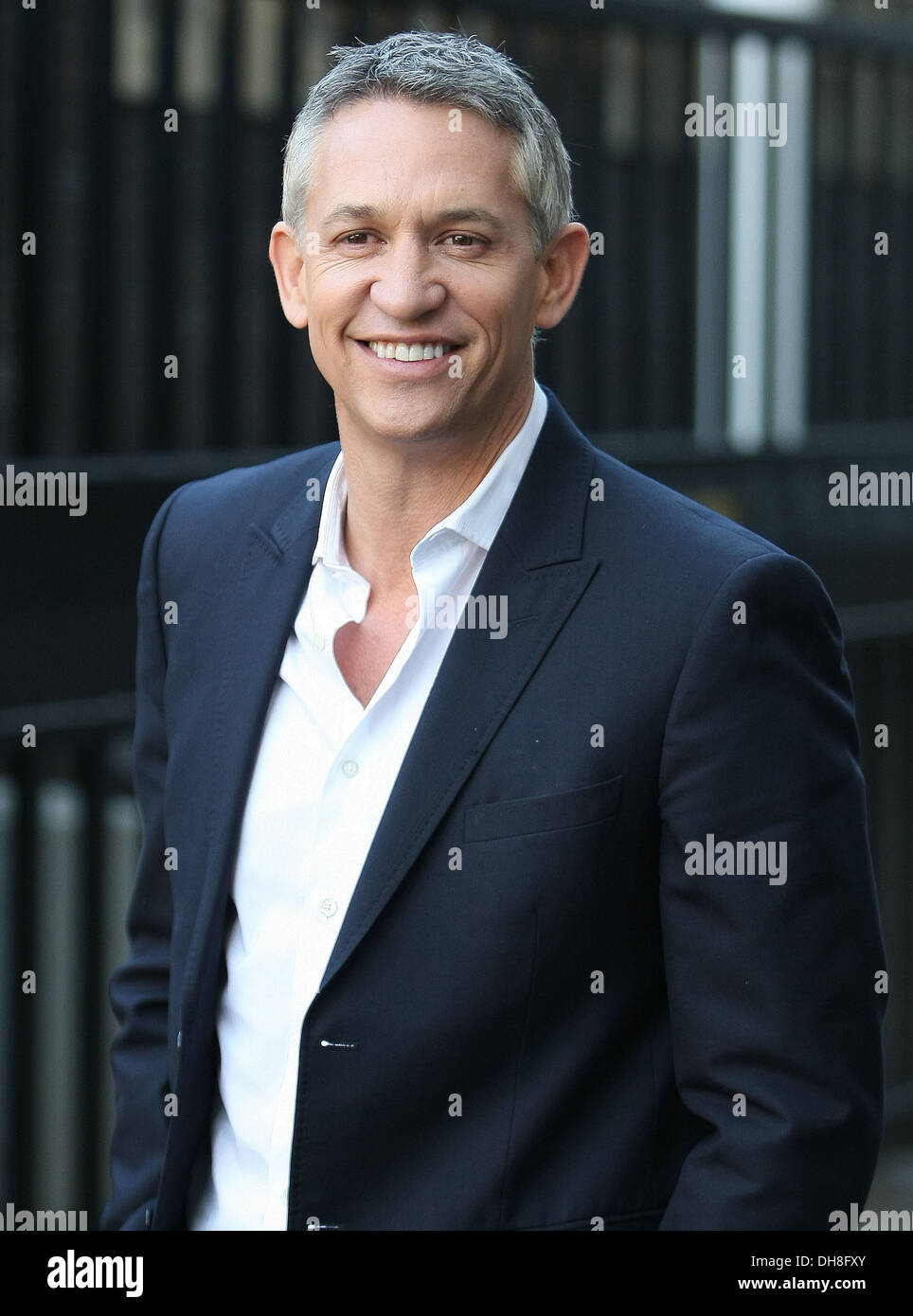 Gary Lineker outside the ITV studios London, England - 27.03.12 Stock ...