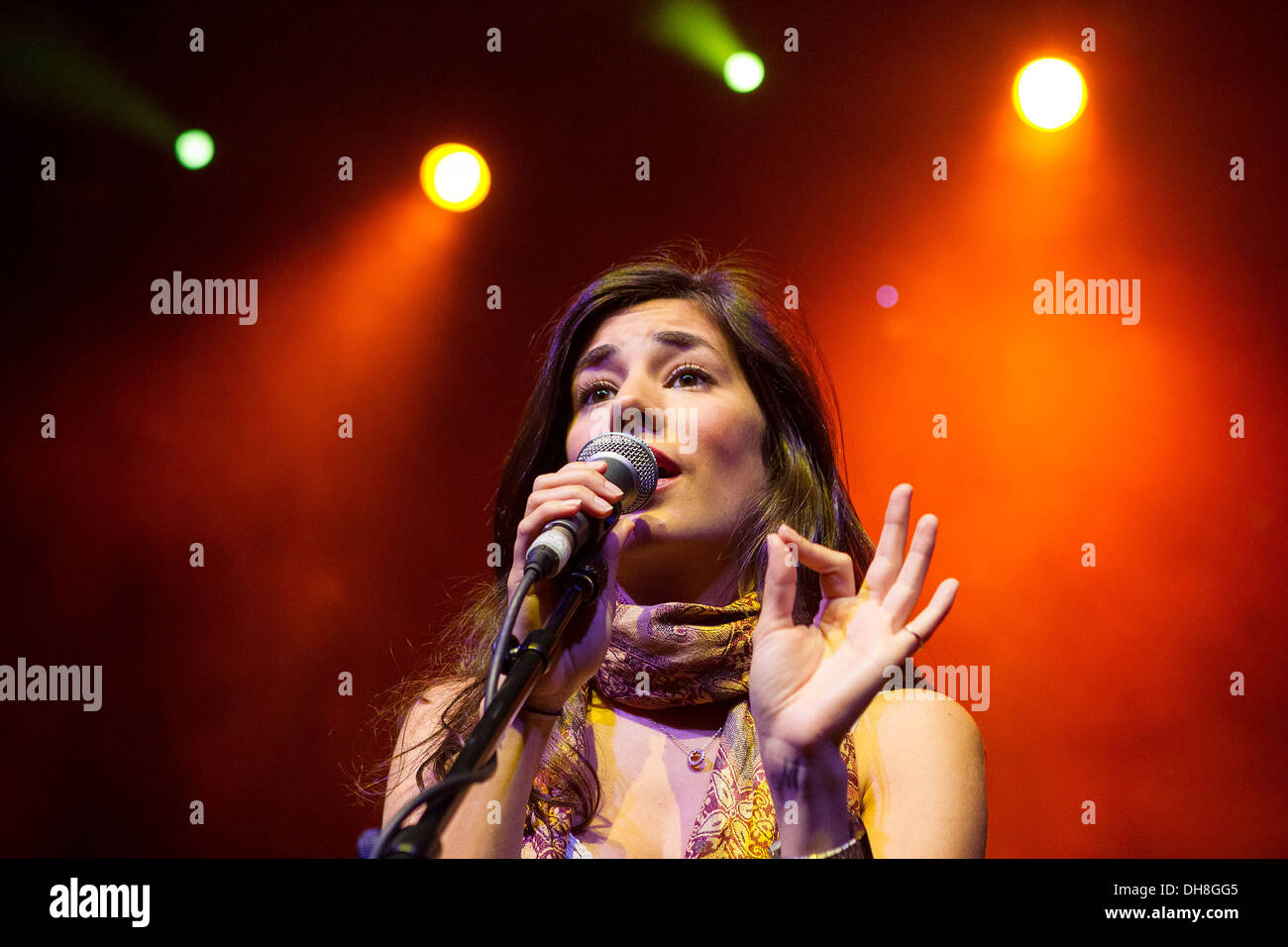 Mia Rose performing live at Coliseu dos Recreios. Lisbon, Portugal - 27 ...