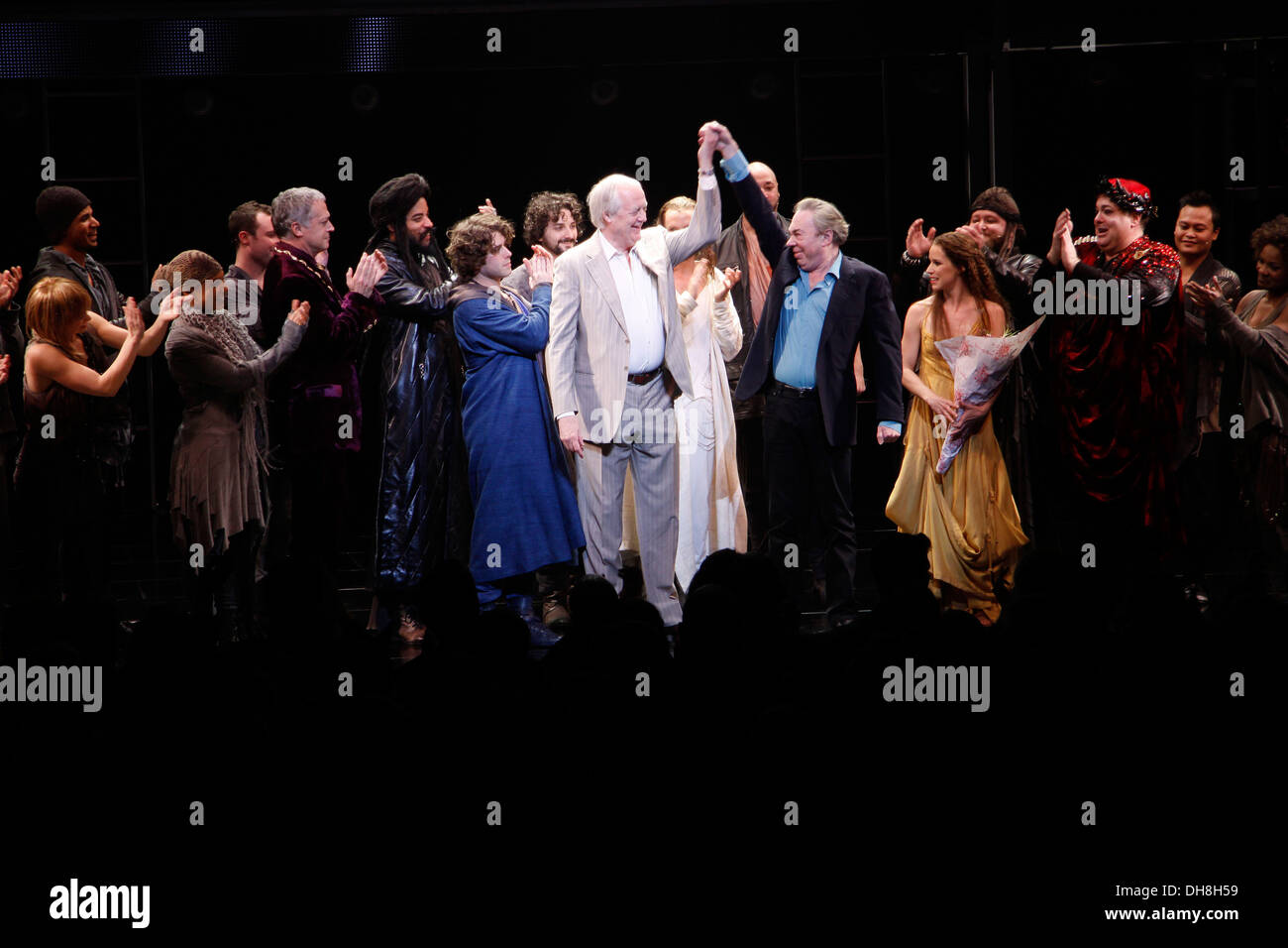 Tom Hewitt Andrew Lloyd Webber Josh Young Tim Rice Paul Nolan Lee ...