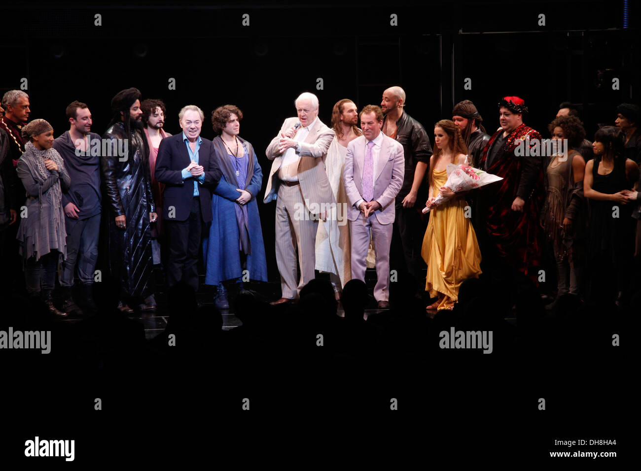 Tom Hewitt Andrew Lloyd Webber Josh Young Tim Rice Paul Nolan Des ...