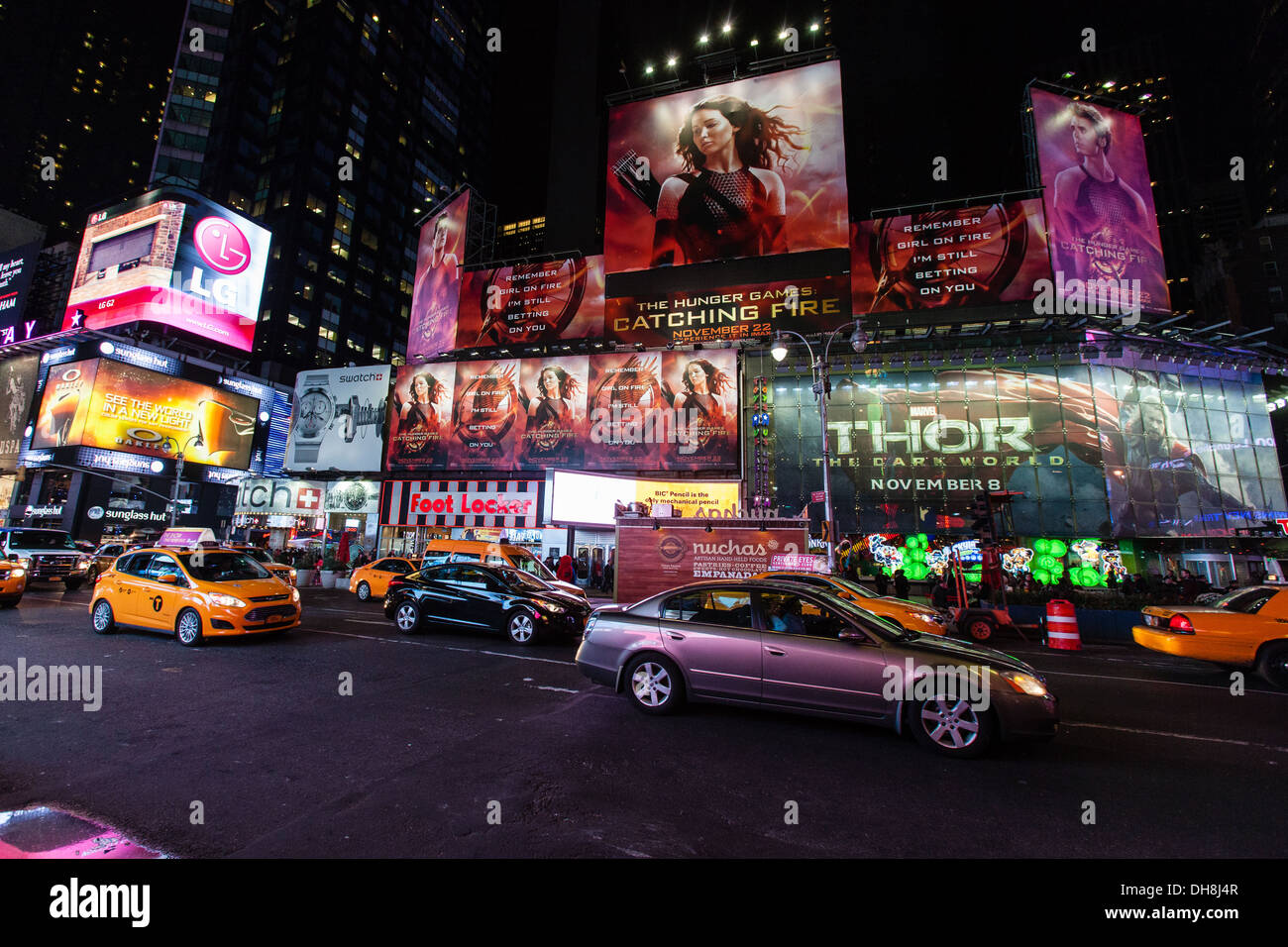 Times Square, New York City, United States of America Stock Photo - Alamy