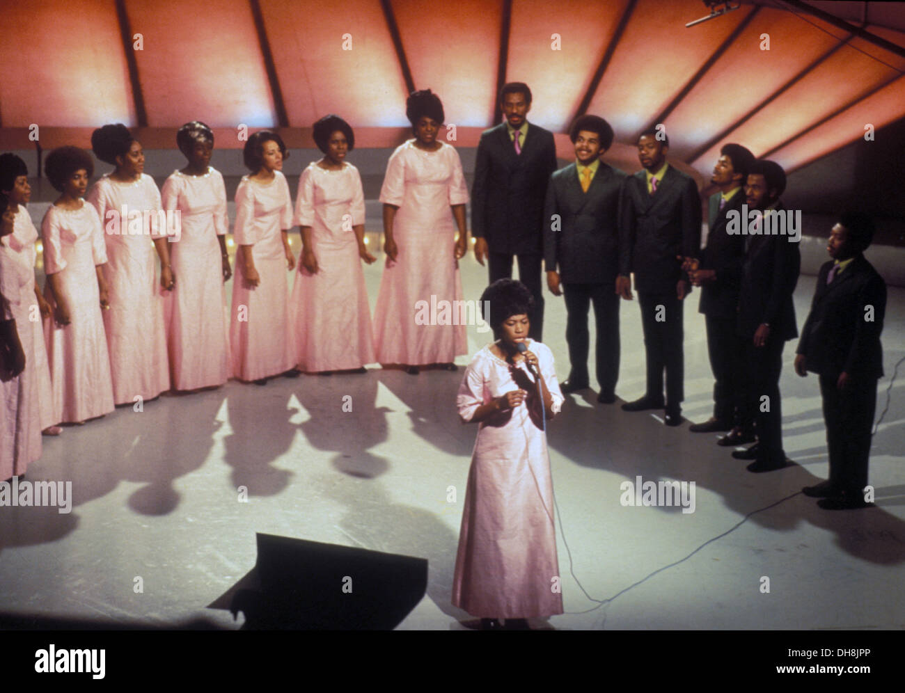 THE EDWIN HAWKINS SINGERS US vocal group about 1969 Stock Photo - Alamy