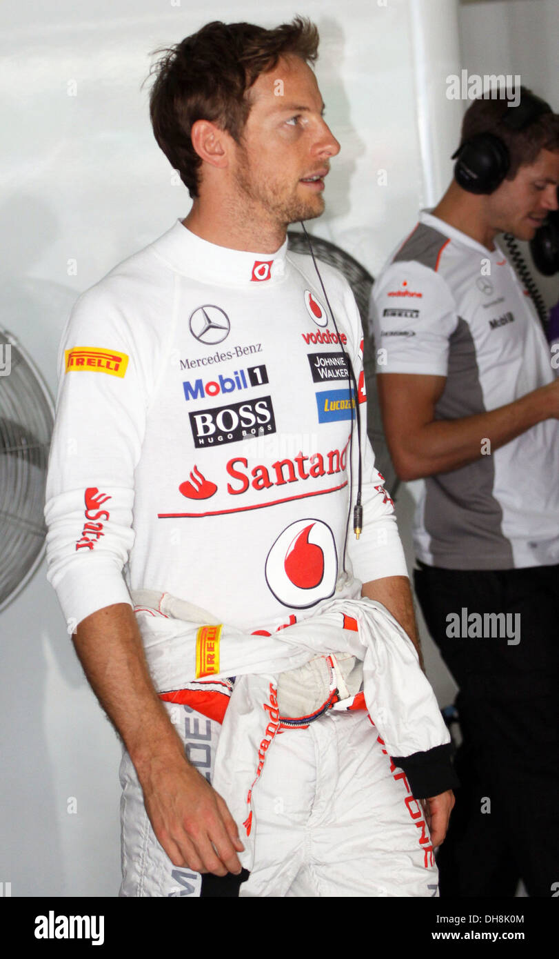 Jenson Button Malaysian mula One Grand Prix at Sepang Circuit ...