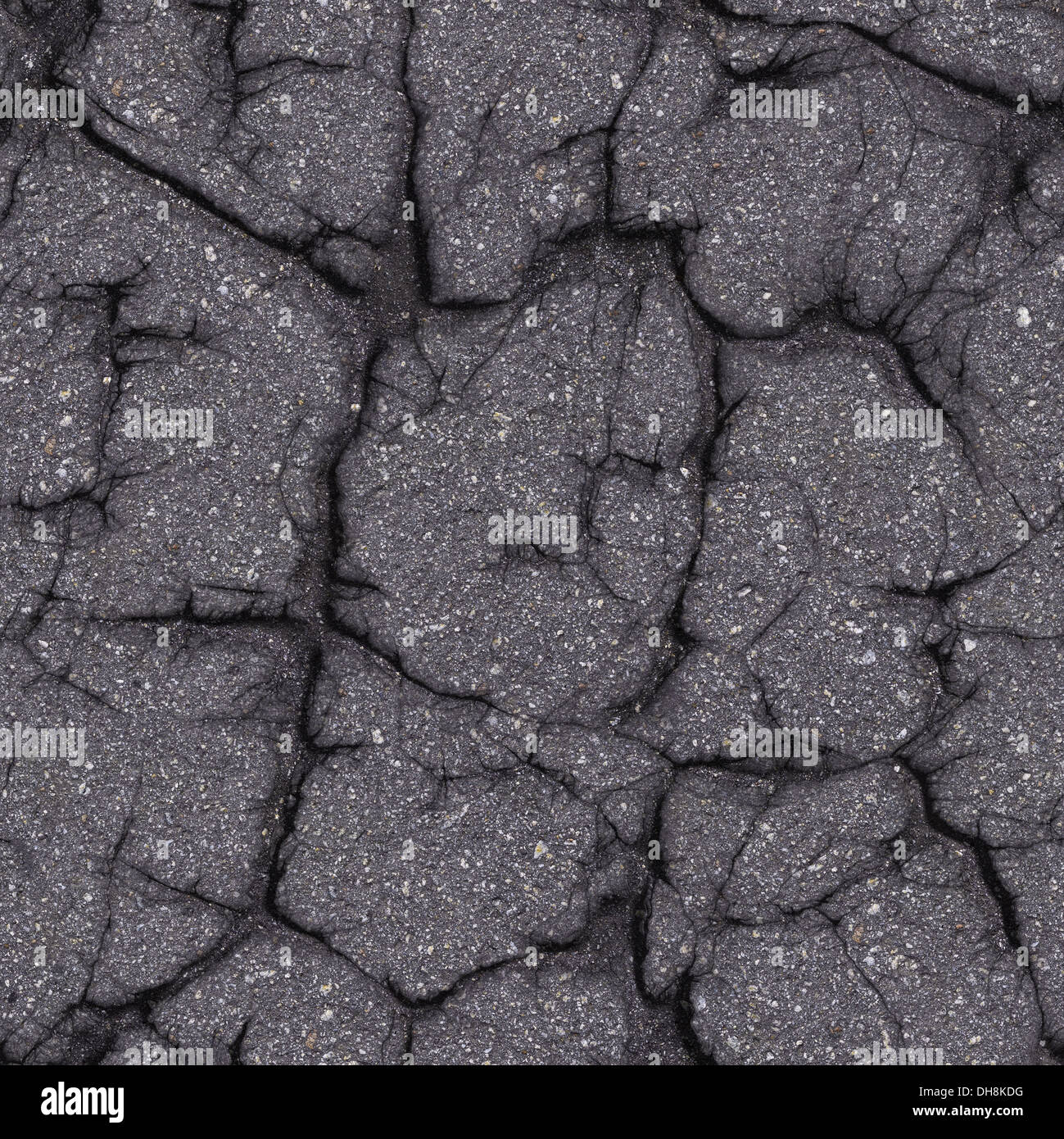 Cracked Asphalt Road. Seamless Tileable Texture Stock Photo - Alamy