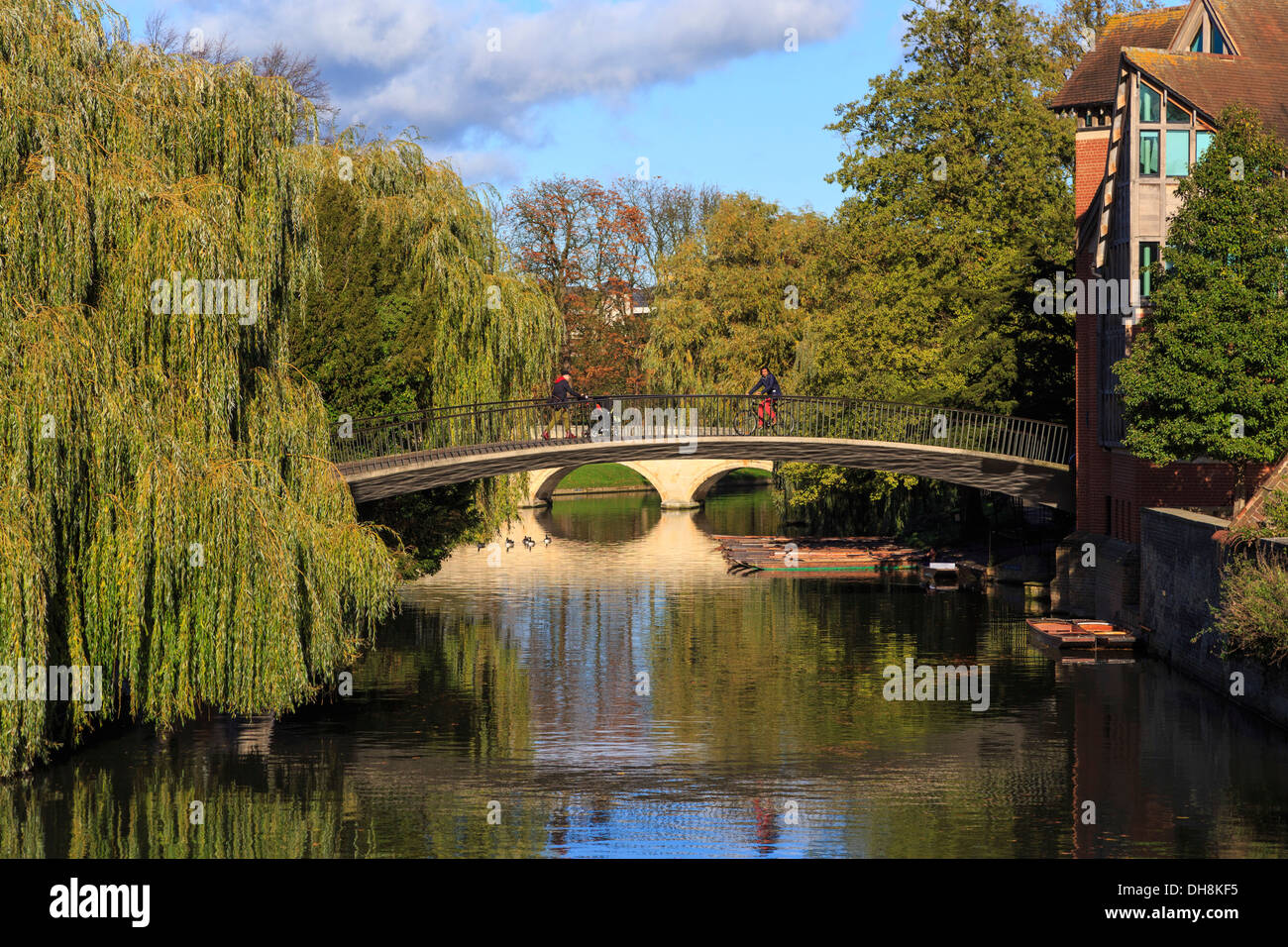 cambridge river cam england uk Stock Photo - Alamy