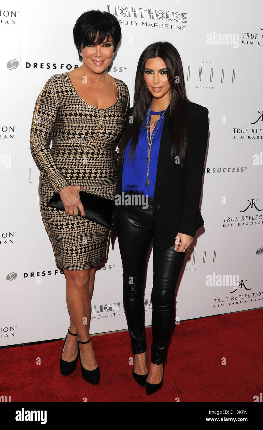 Kris Jenner and Kim Kardashian 'True Reflection' fragrance launch at ...