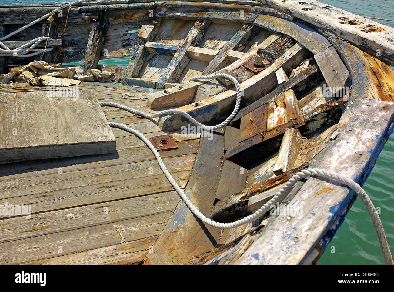 -Old Fish Ship- Spain Stock Photo - Alamy