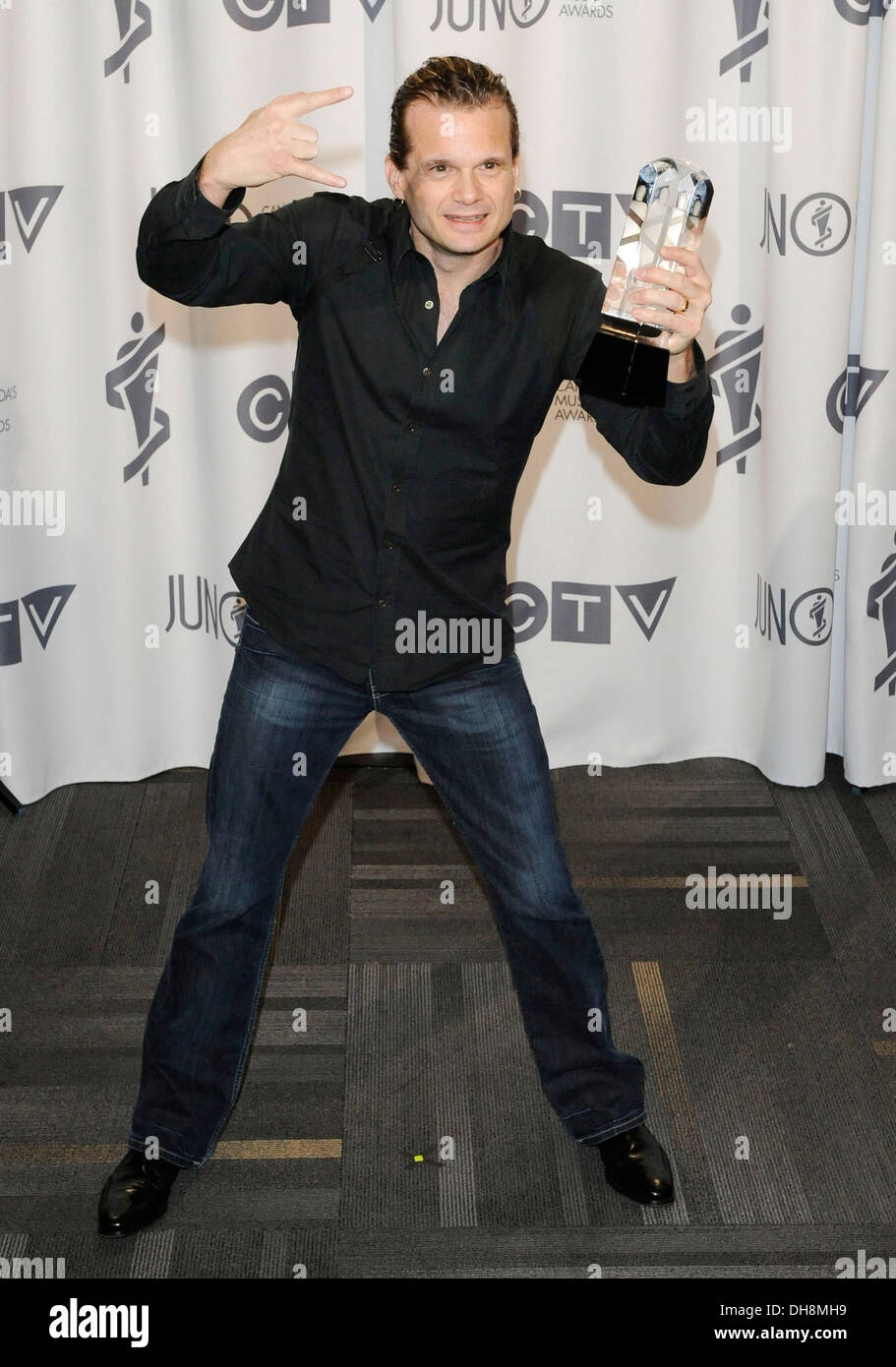 Brian Howes 2012 JUNO Gala Dinner and Awards at Ottawa Convention ...