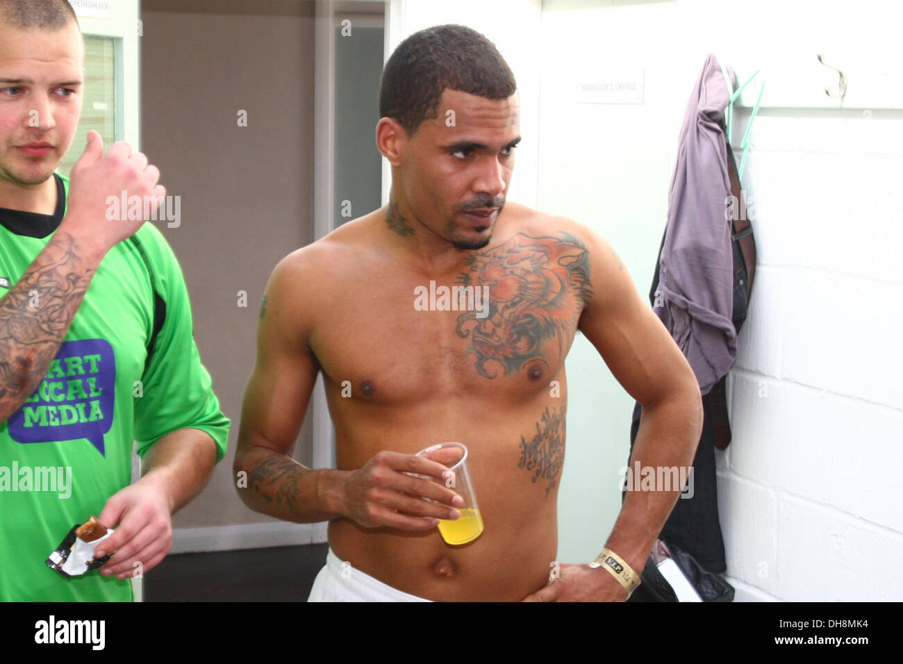 Michael Harvey Jr aka MC Harvey Celebrity Soccer Sunday - Celebrity All ...