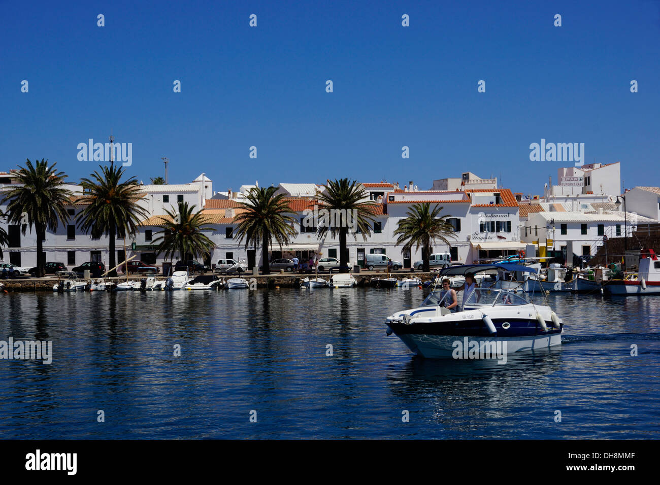Fornells harbour hi-res stock photography and images - Alamy