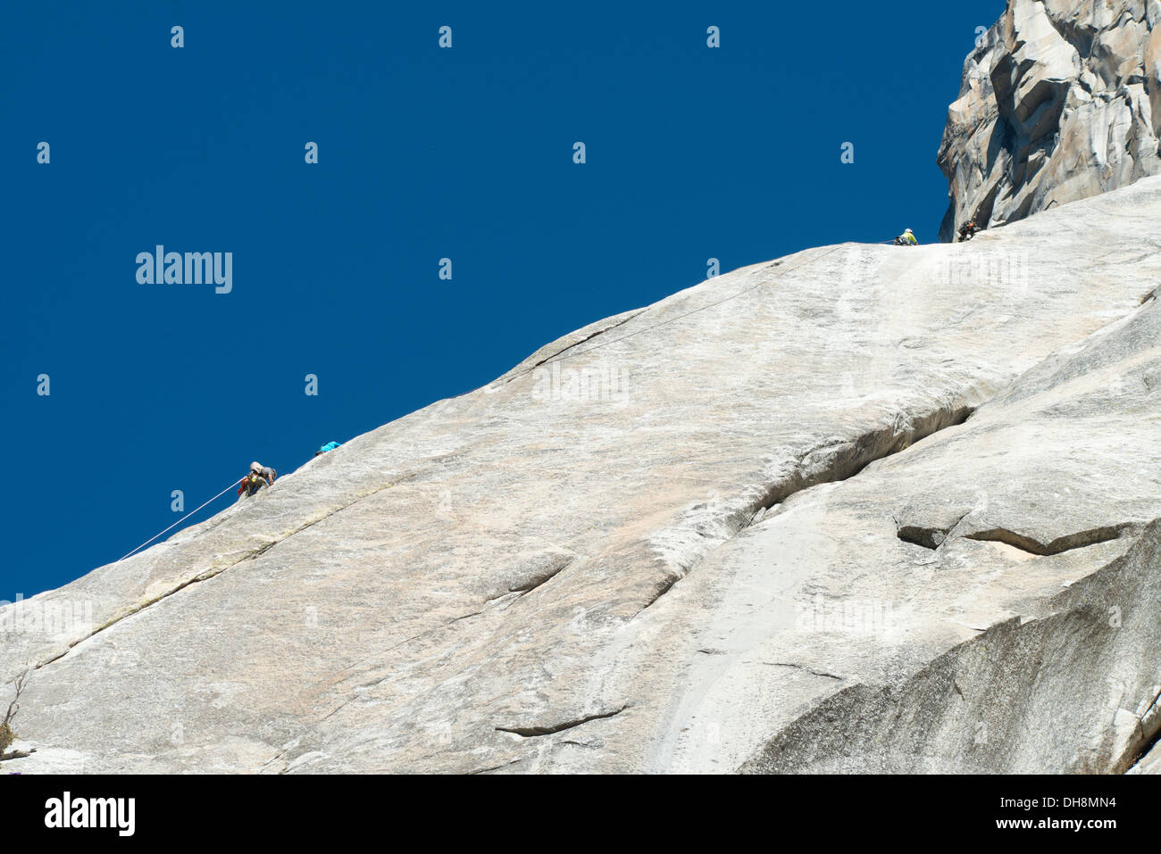 Scaling the mountain hi-res stock photography and images - Alamy