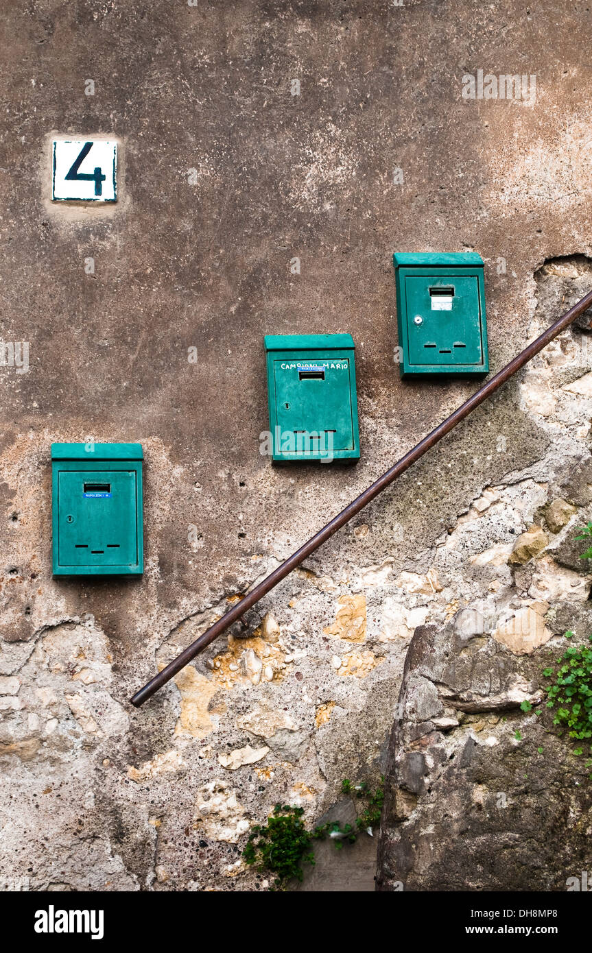 Residential letter boxes hi-res stock photography and images - Alamy