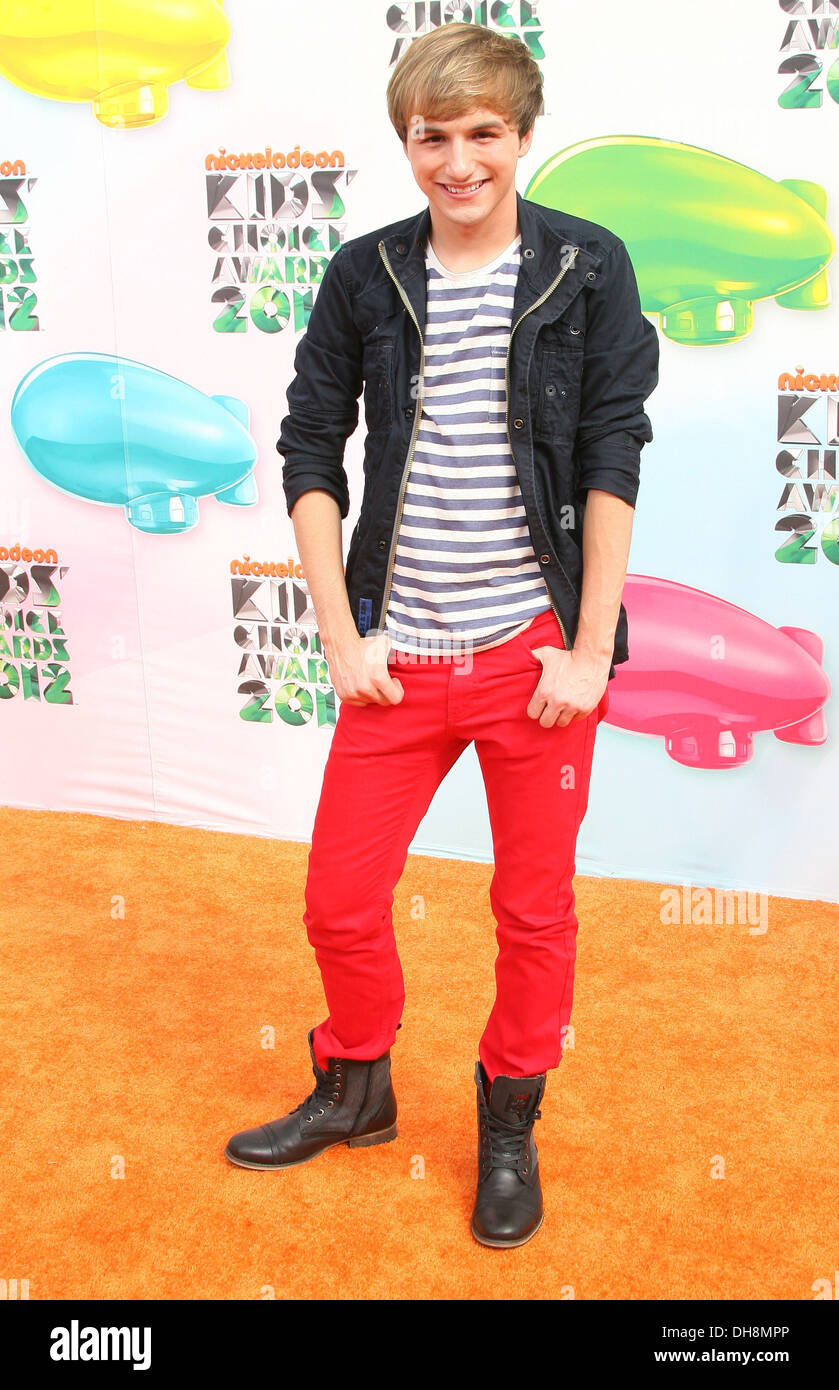 Lucas Cruikshank aka 'Fred' 2012 Kids Choice Awards held at Galen ...