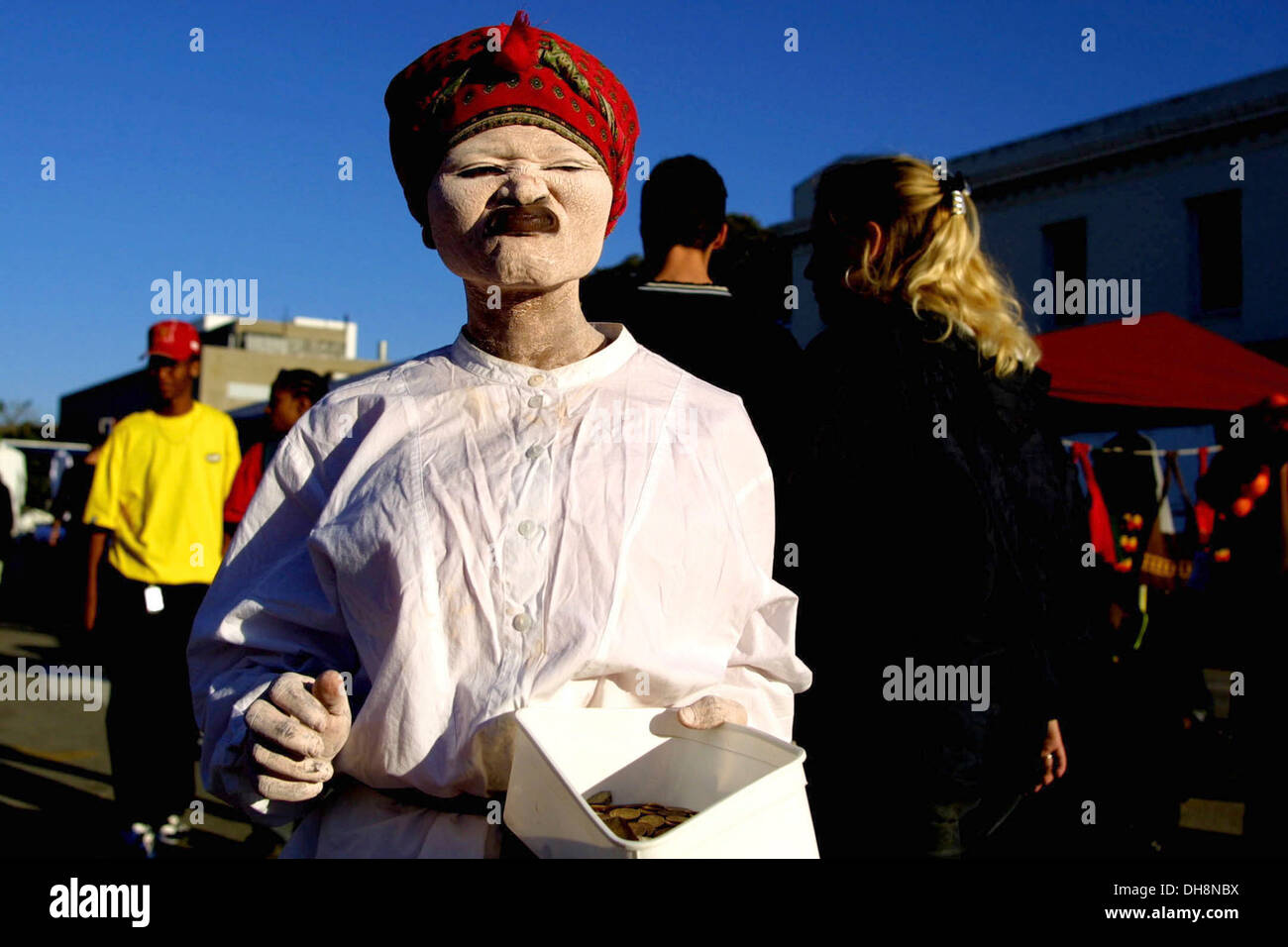 Mime artist south africa hi-res stock photography and images - Alamy
