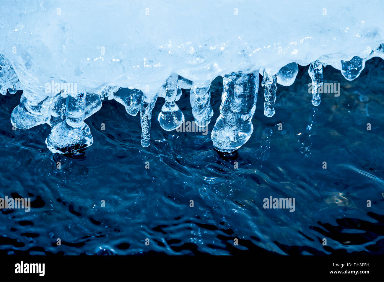 Ice blue water river hi-res stock photography and images - Alamy