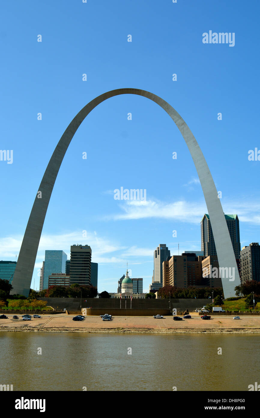 St. Louis Arch - National Landmark - Missouri, USA Stock Photo - Alamy
