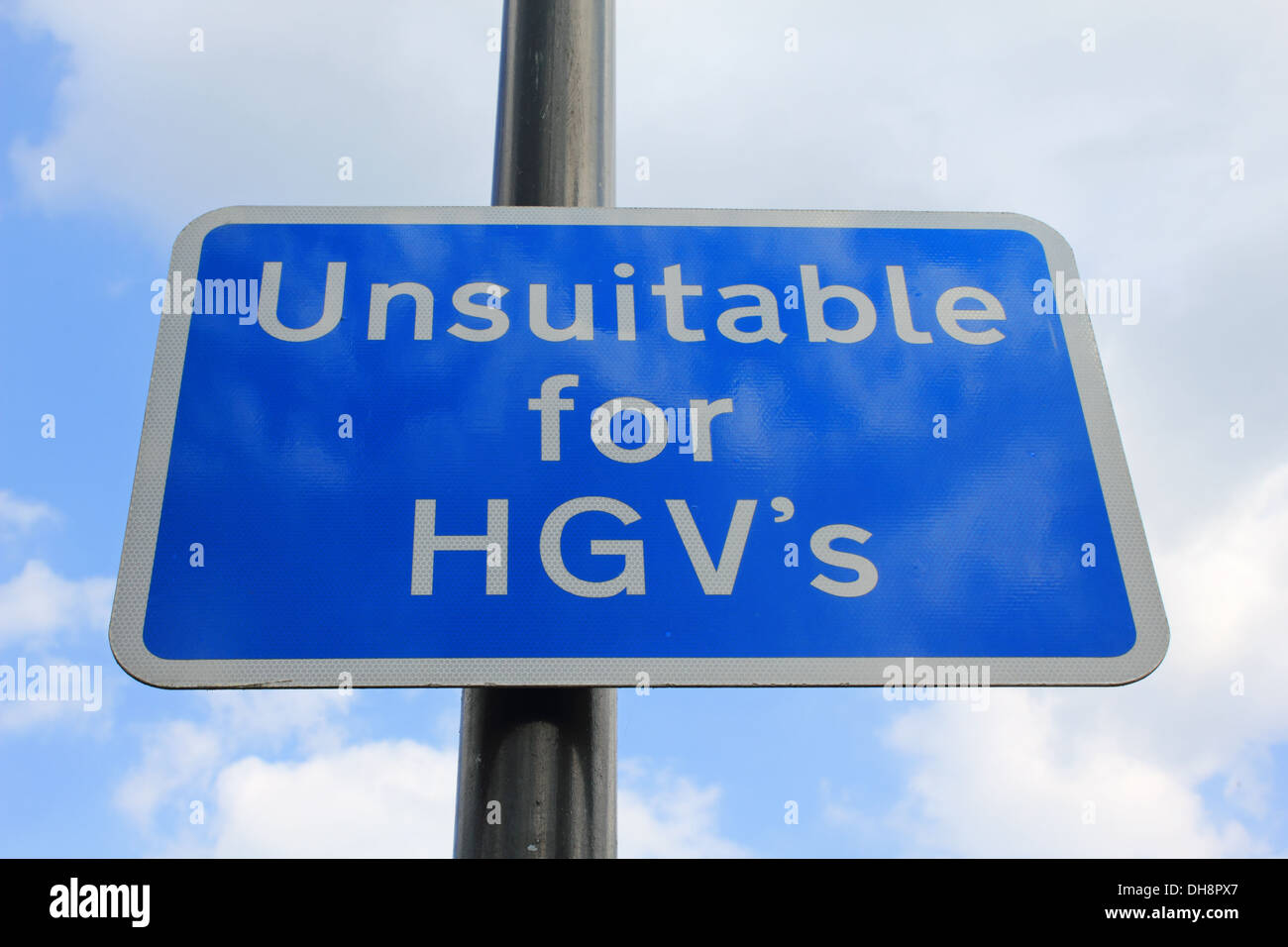 Unsuitable hgvs sign hi-res stock photography and images - Alamy