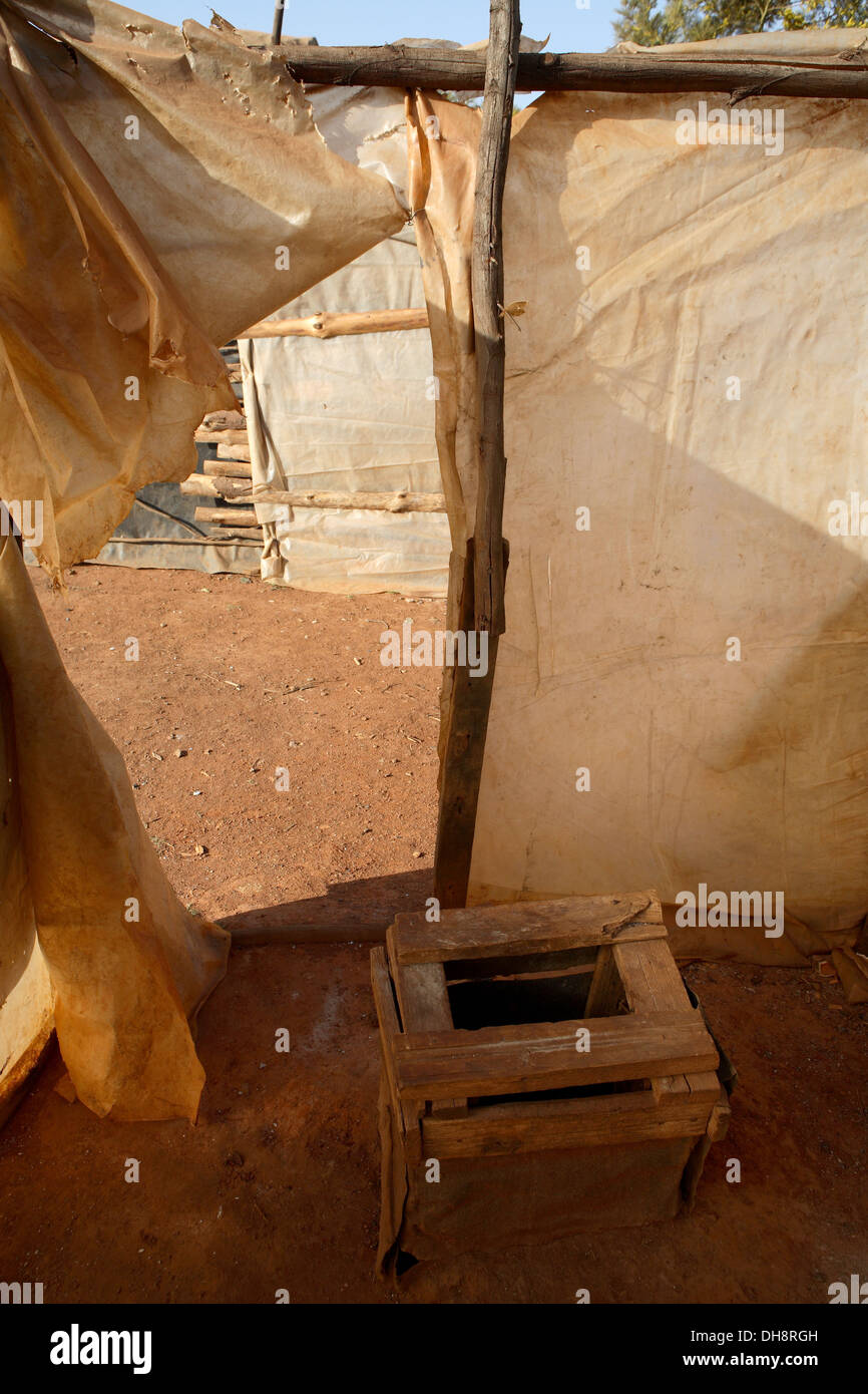 Bapsfontein informal settlement. A farming area approximately 80km east ...