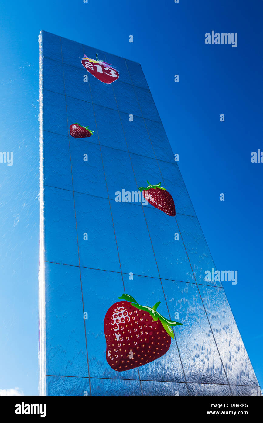 The Water Tower in Roald Dahl Plass, Cardiff Bay is a 70ft high ...