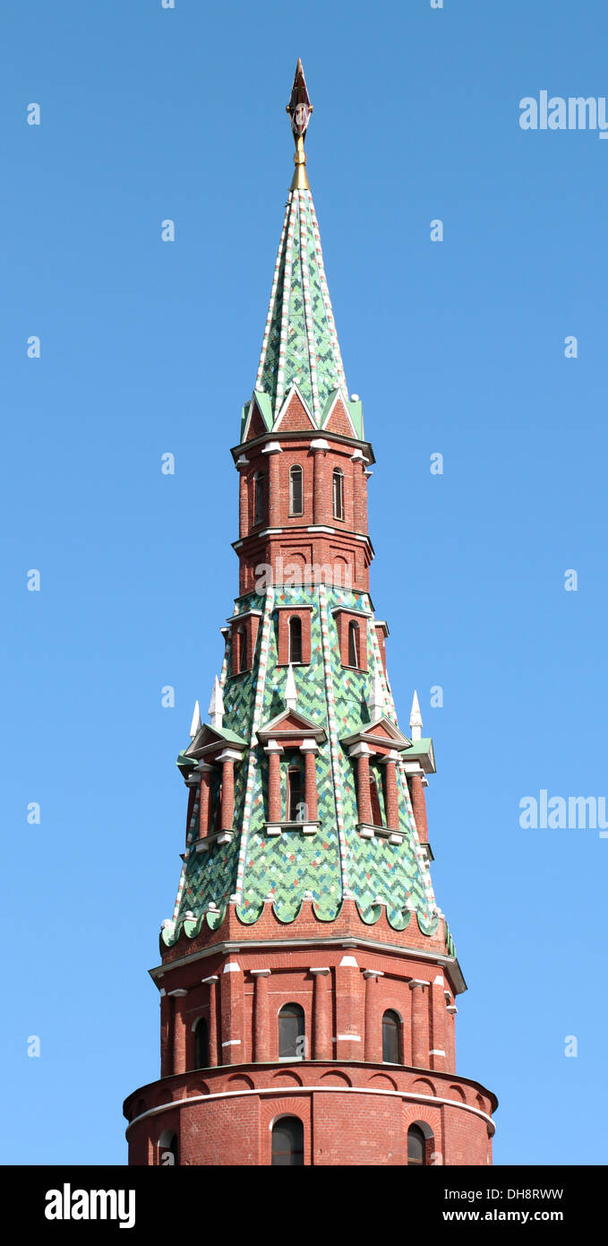 Moscow Kremlin tower with red star Stock Photo - Alamy