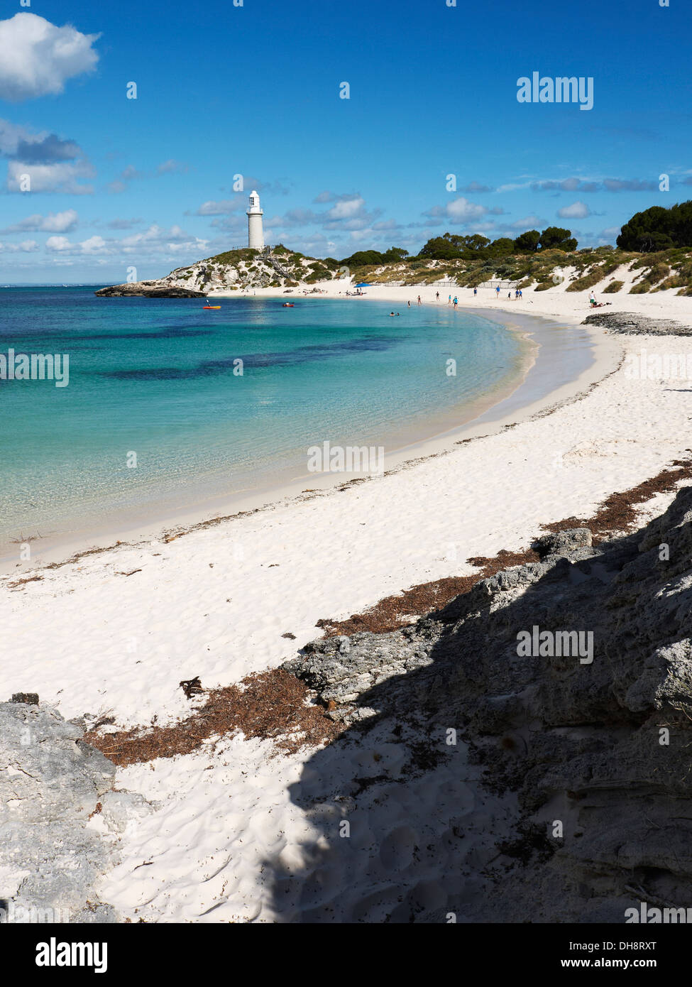 Bathurst lighthouse, Rottnest island, western Australia Stock Photo - Alamy